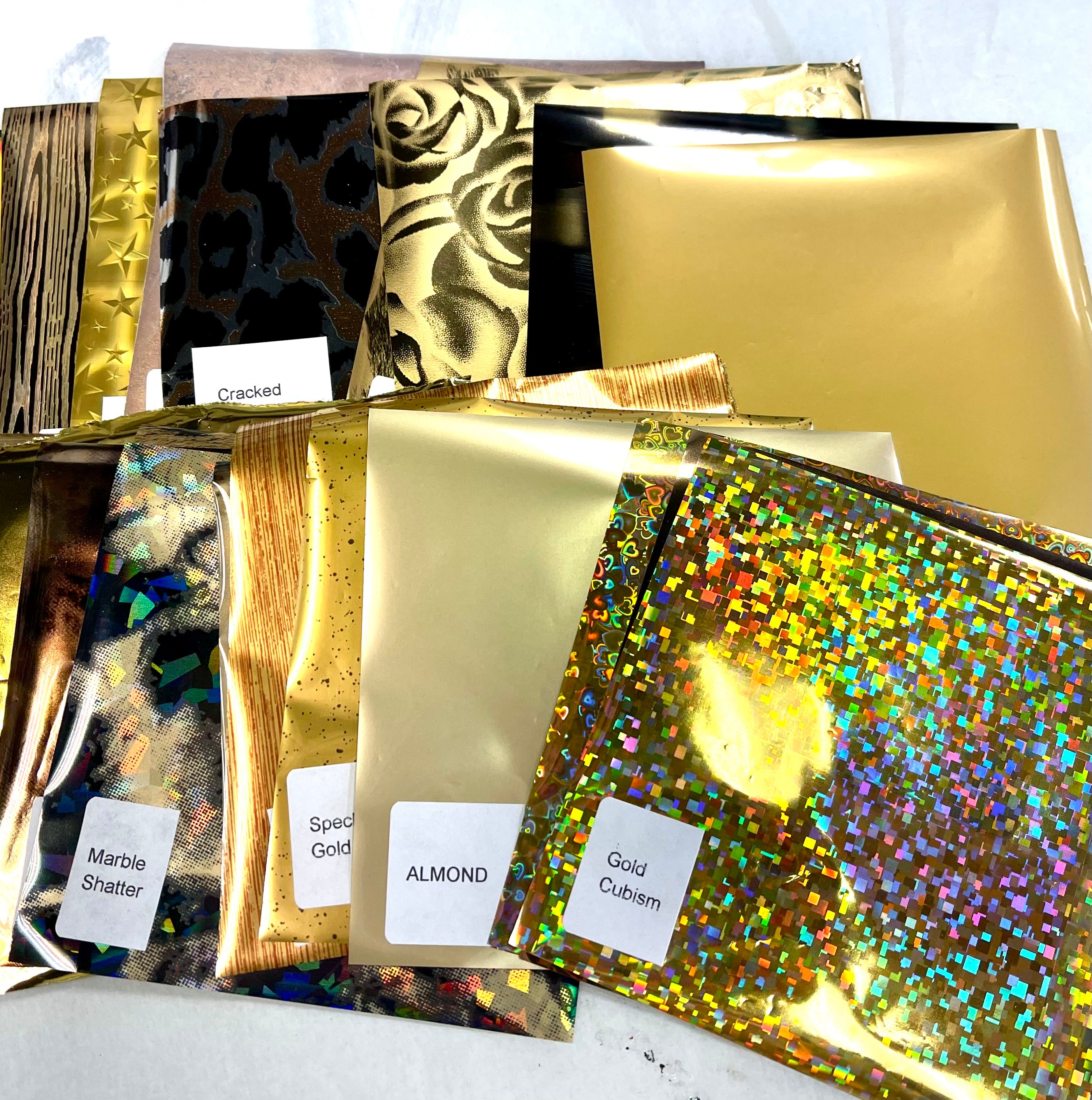 Gold Foil Sample Pack – PAINTED studio