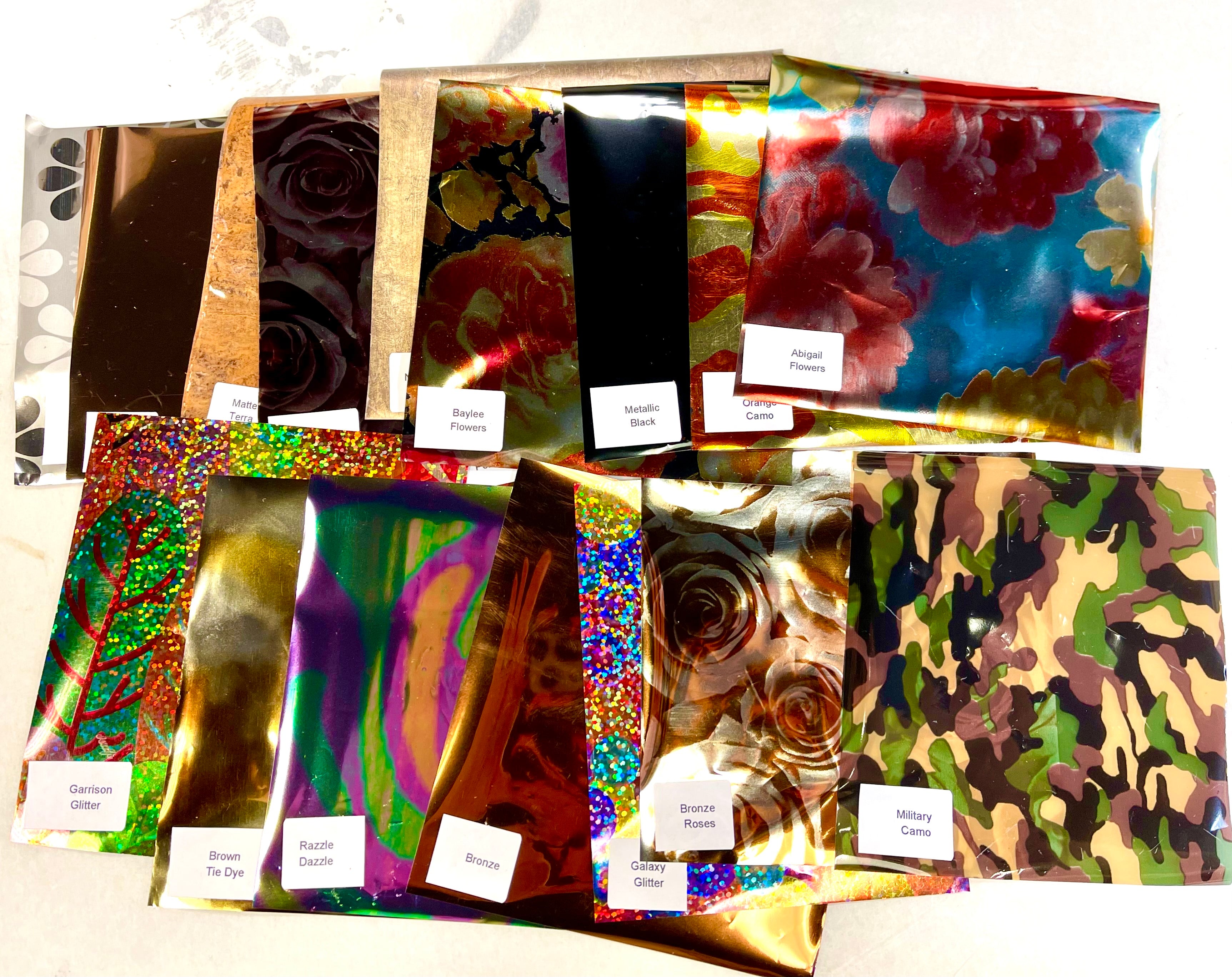 Assorted Foil Sample Pack – PAINTED studio
